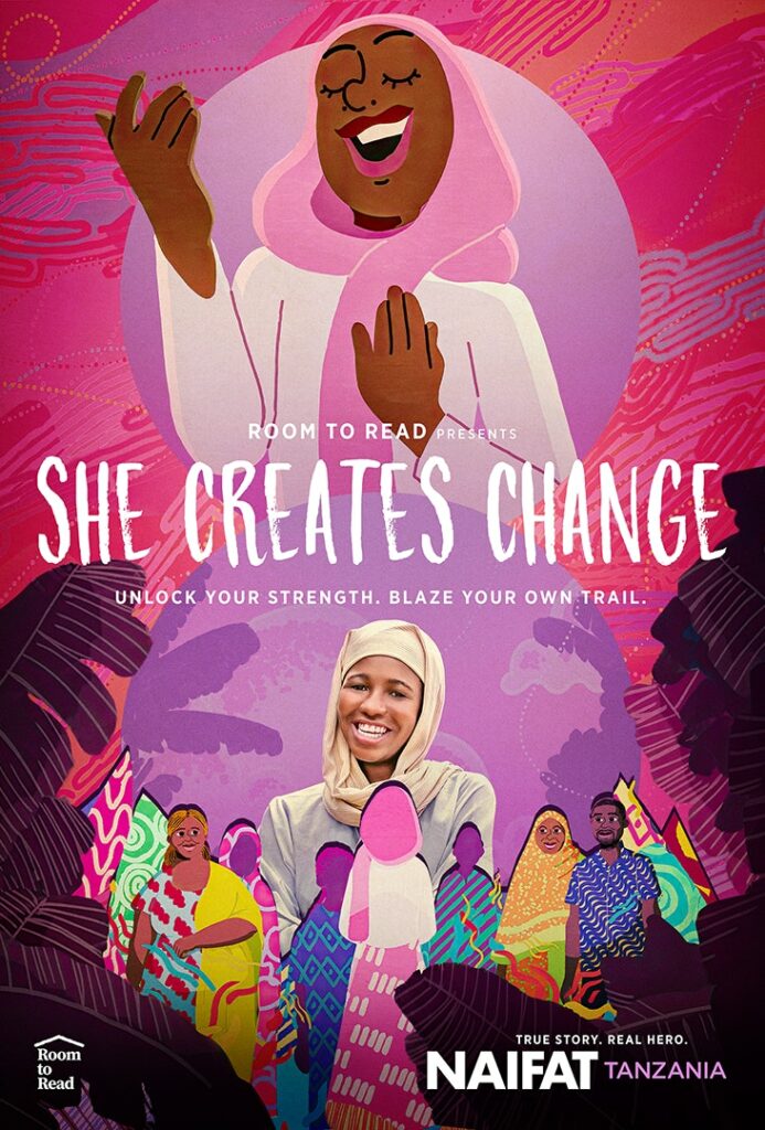 She Creates Change – Room to Read