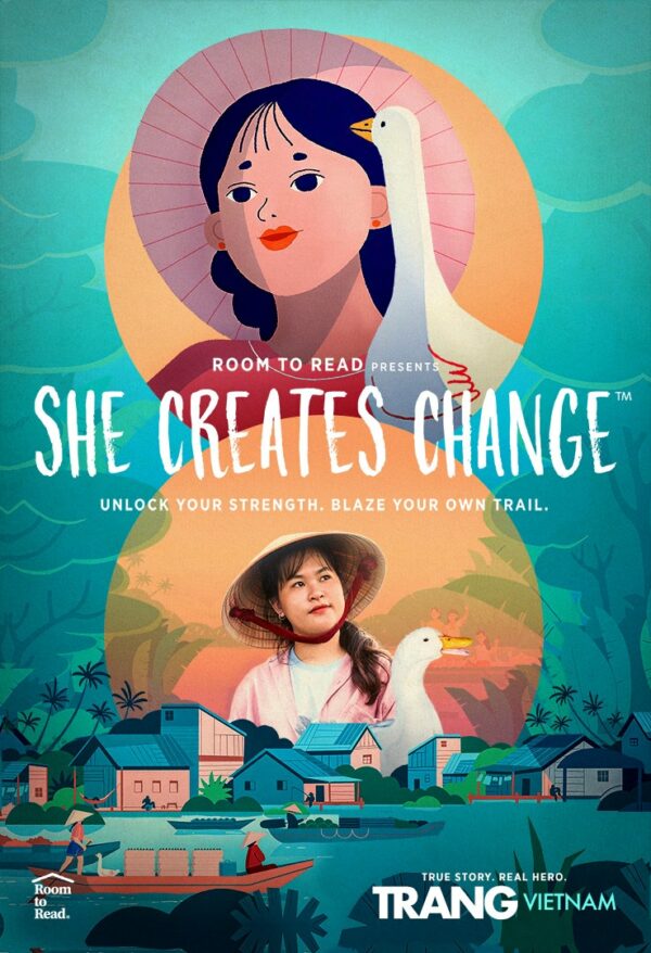 She Creates Change – Room to Read