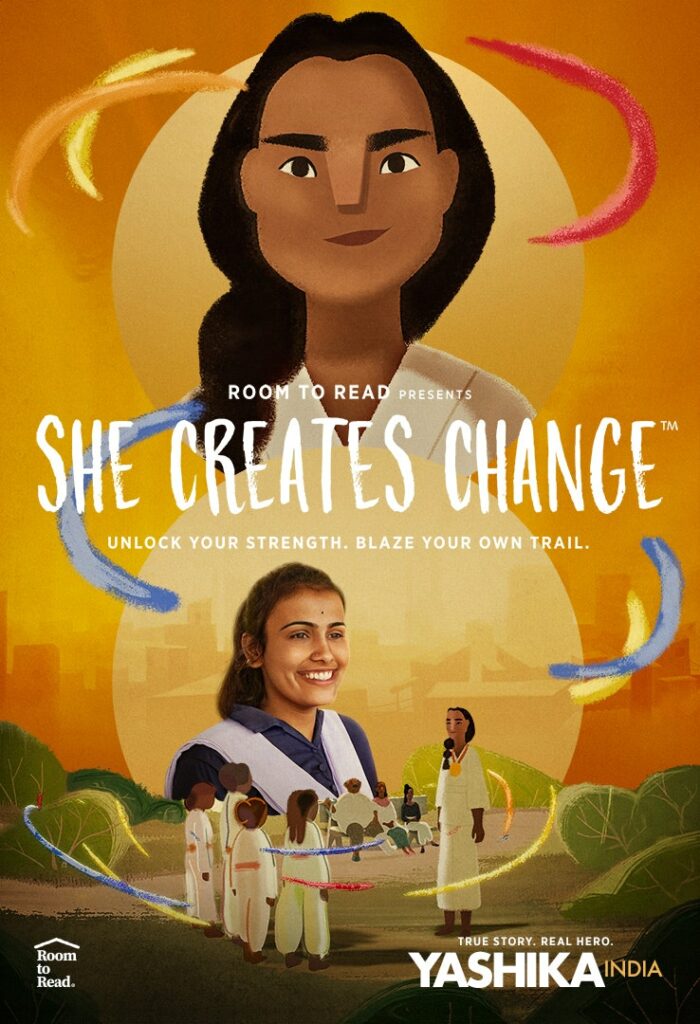 She Creates Change – Room to Read